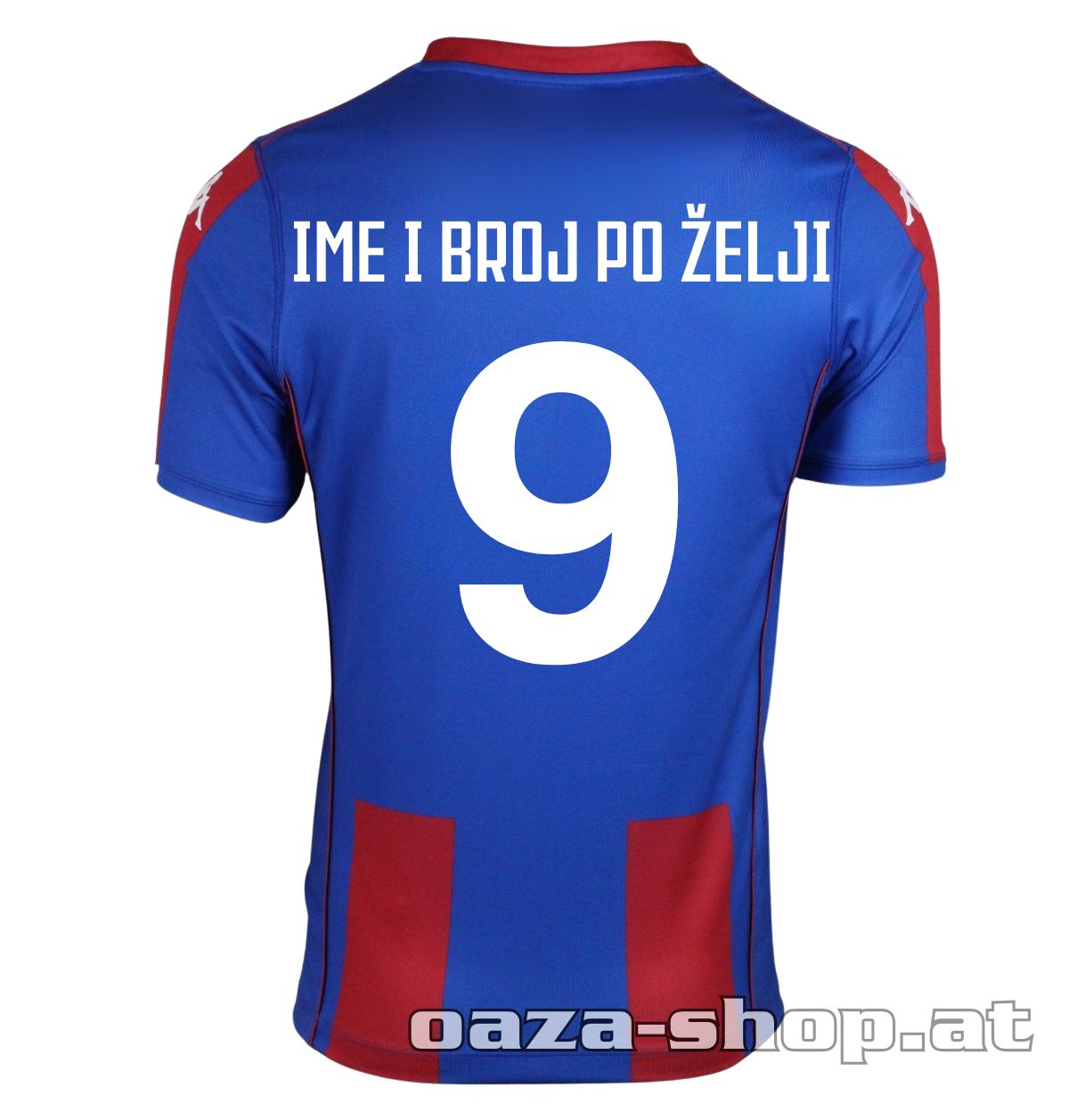 Gostujući dres Kappa Partizan 2025/26 bordo/plavi